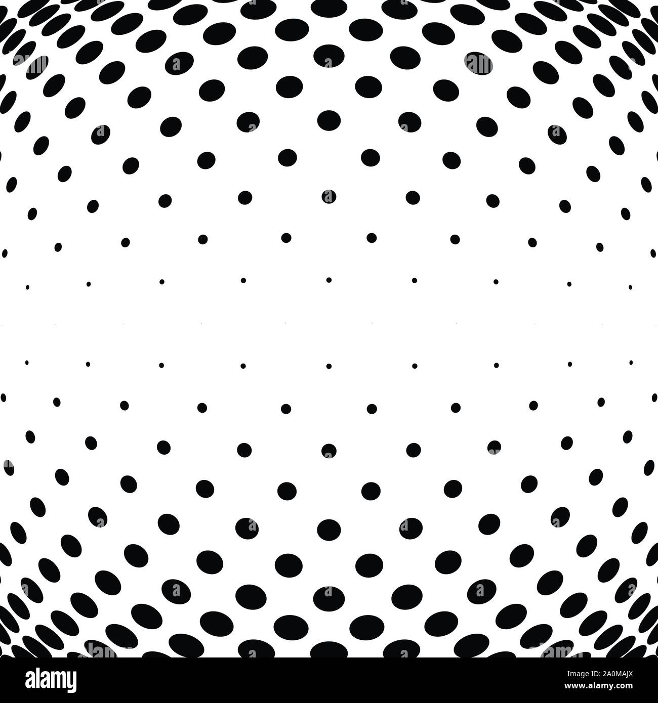 Half-tone dots. Dotted, circles pattern. Sphere, orb or globe ...