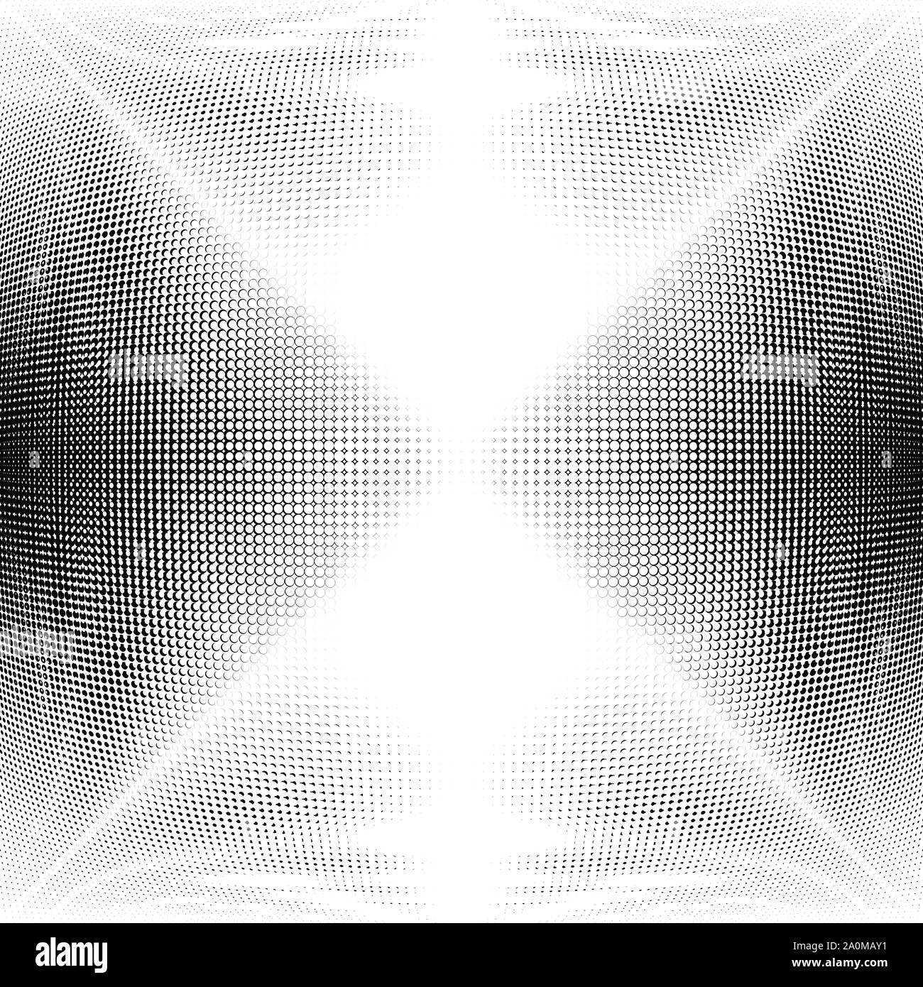 Half-tone dots. Dotted, circles pattern. Sphere, orb or globe ...