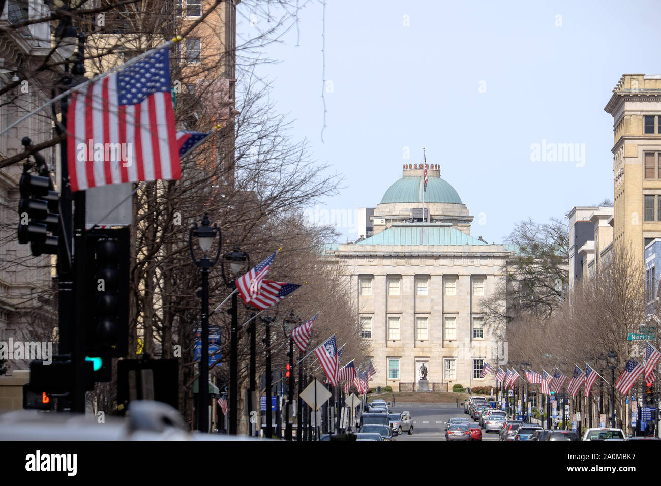 The North Carolina State Capitol in Raleigh showcases historic ...