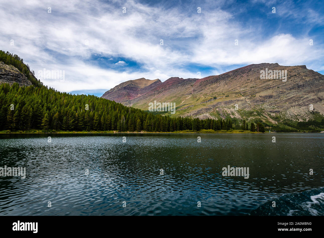 Glacier National Park's Lake Josephine Stock Photo - Alamy