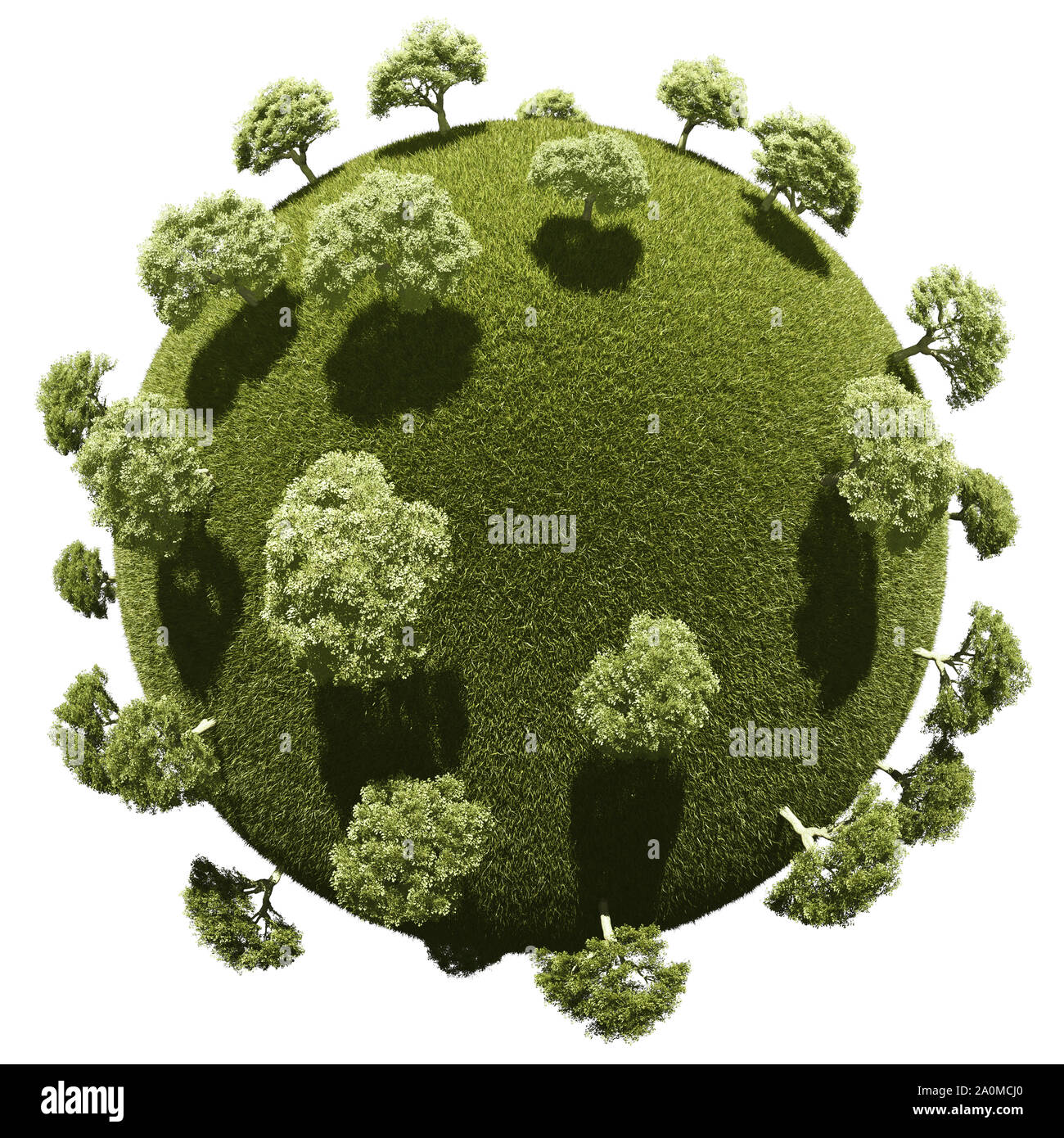 Mini Planet Concept or Earth Concept Stock Photo - Alamy