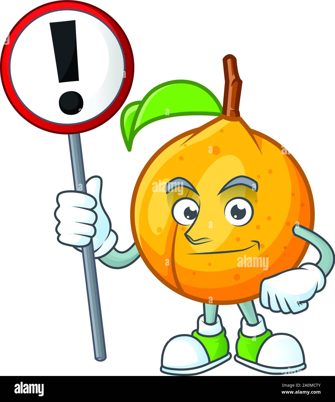 With sign seeds nutmeg with cartoon character style Stock Vector Image ...