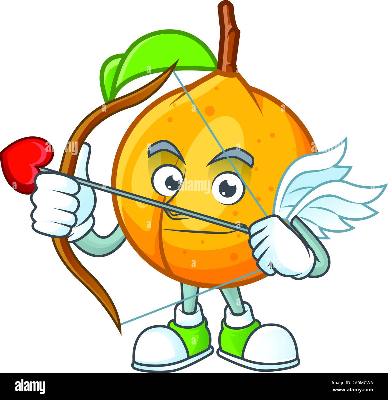 Peanut love symbol Stock Vector Images - Alamy