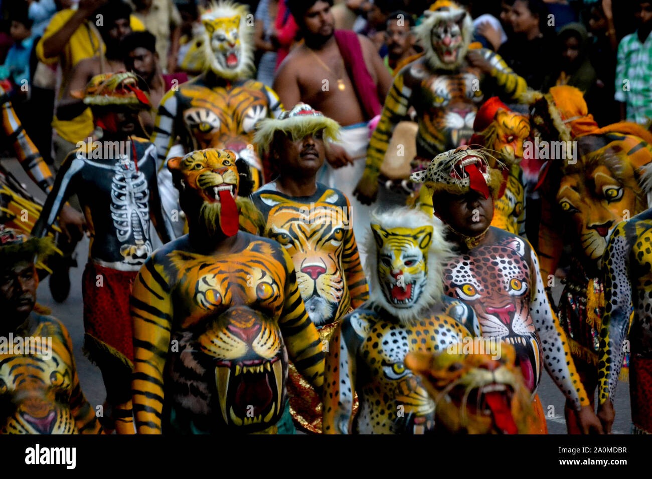 Pulikali hi-res stock photography and images - Alamy