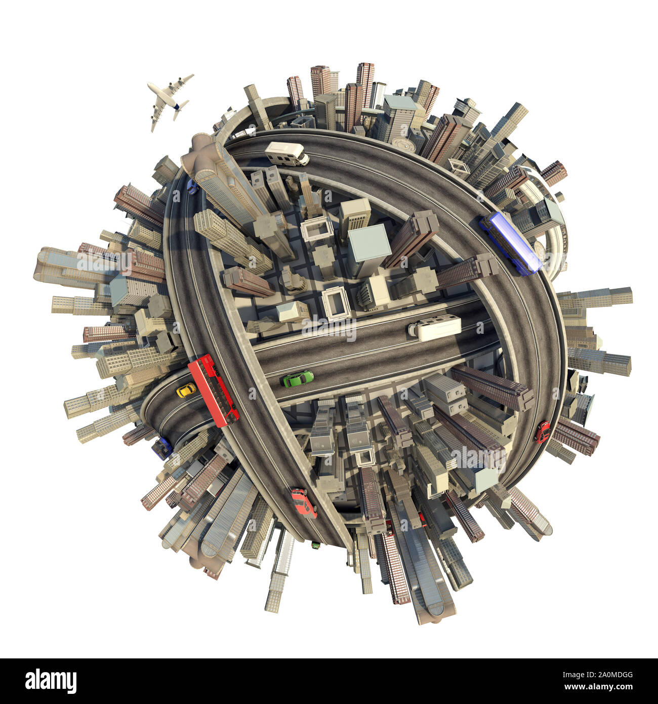 Mini Planet Concept or Earth Concept Stock Photo - Alamy