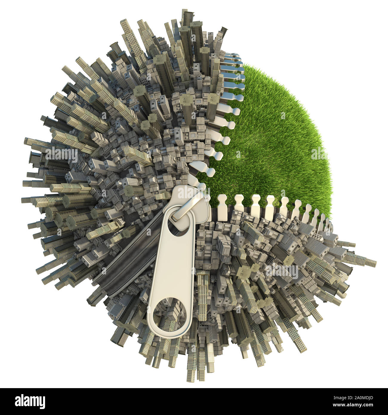Mini Planet Concept or Earth Concept Stock Photo - Alamy