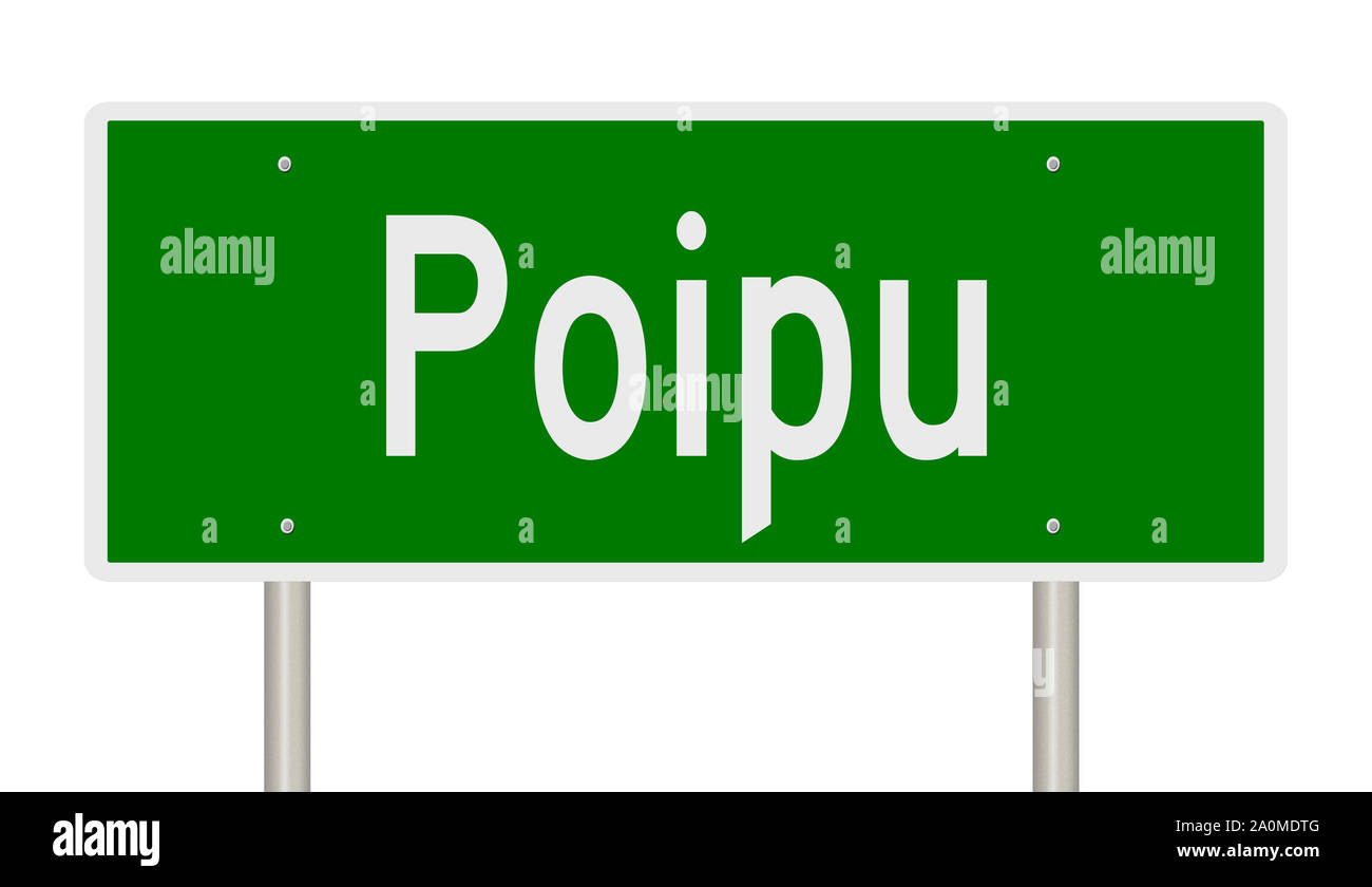 Poipu road hi-res stock photography and images - Alamy