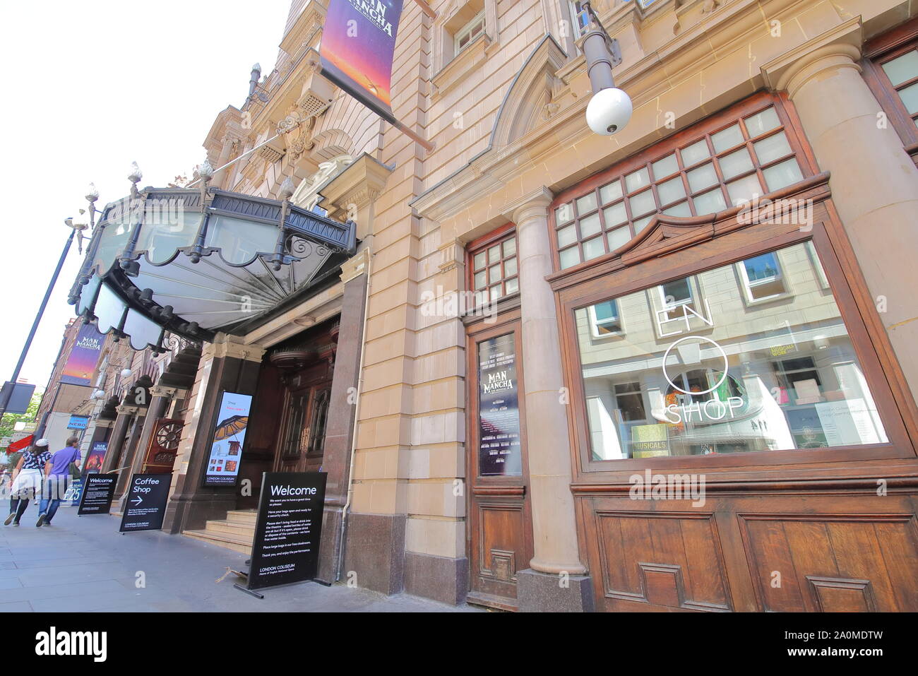 English National Opera theatre building London UK Stock Photo - Alamy