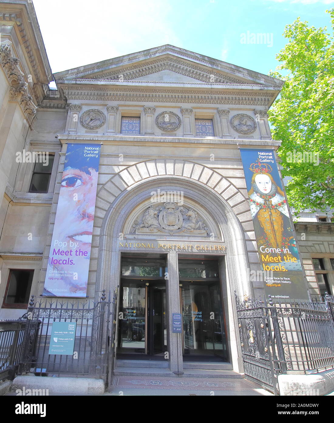 National Portrait Gallery London UK Stock Photo - Alamy