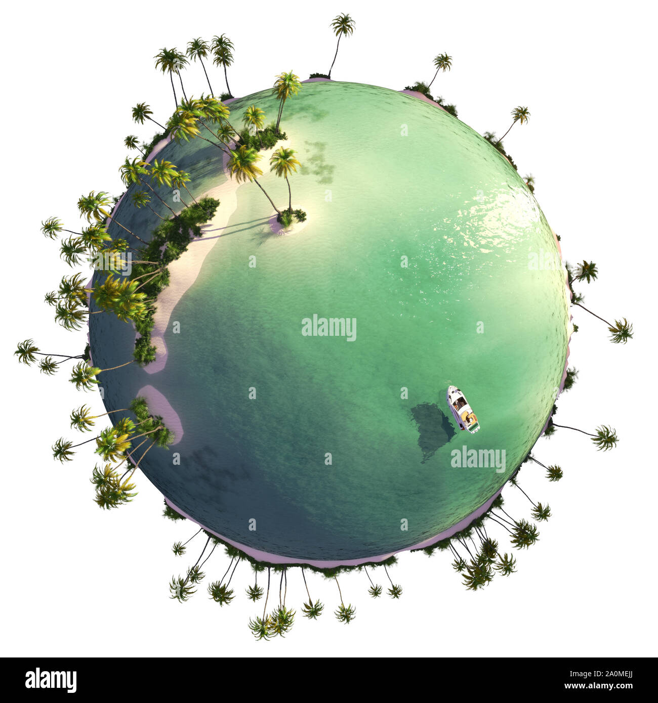 Mini Planet Concept or Earth Concept Stock Photo - Alamy