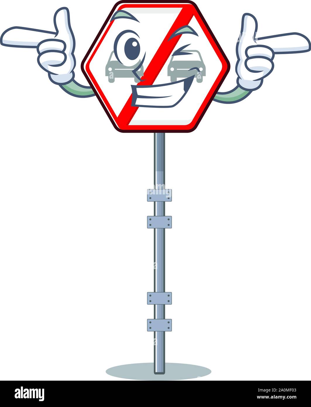 Curb signs Stock Vector Images - Alamy