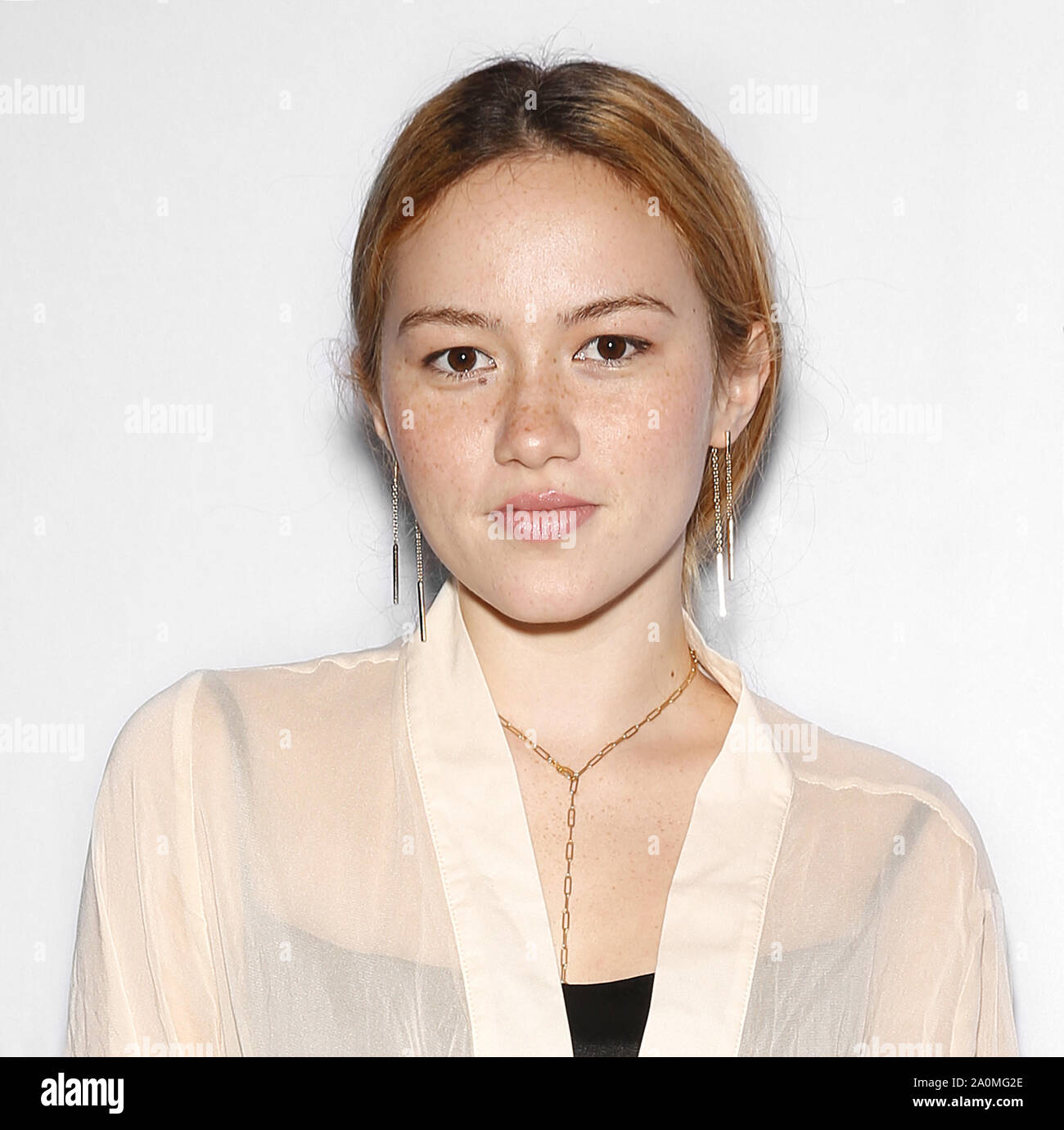 NEW YORK, NY - September 05, 2019: Alina Carey attends The Daily Front ...