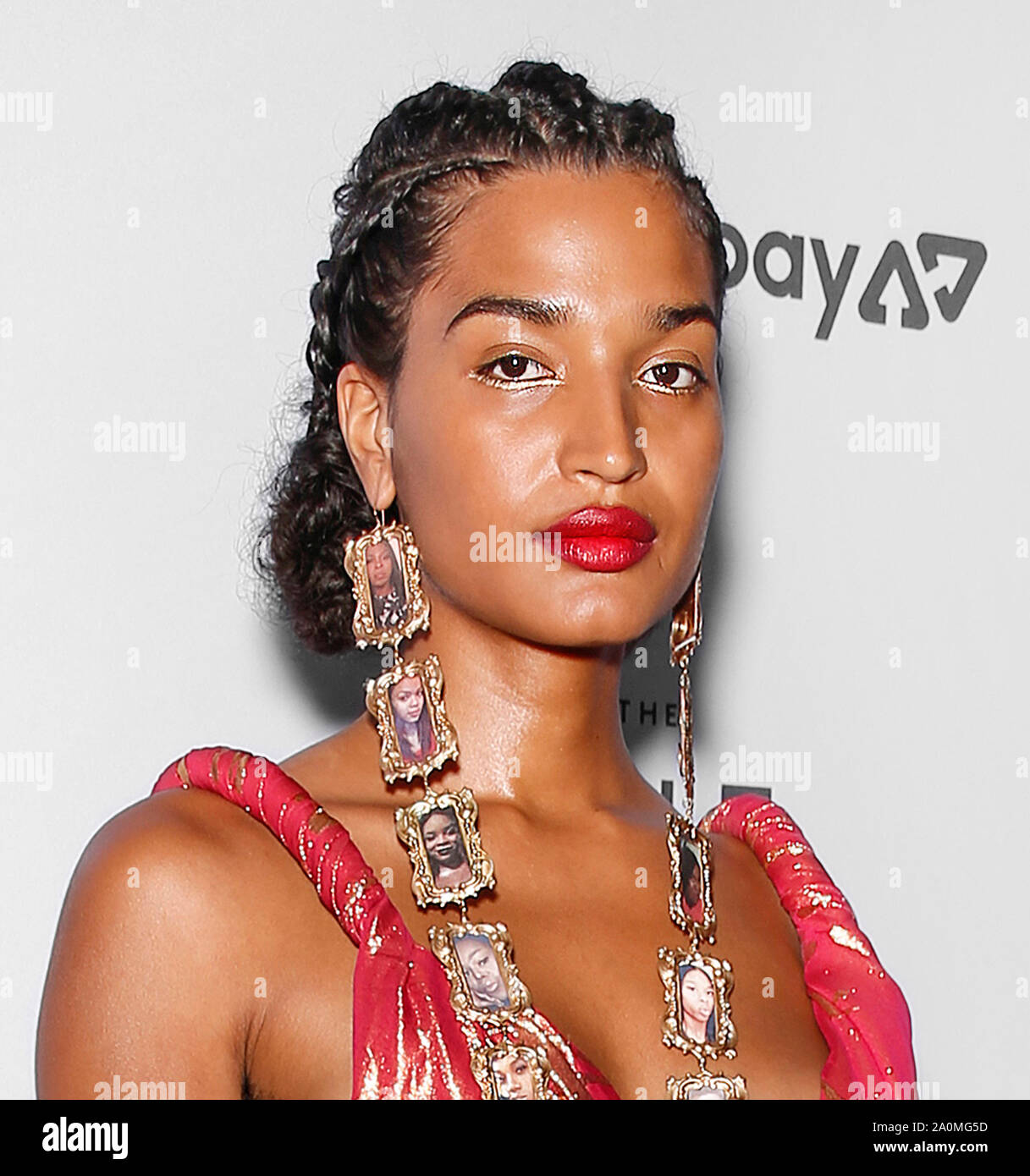 NEW YORK, NY - September 05, 2019: Indya Moore attends The Daily Front ...