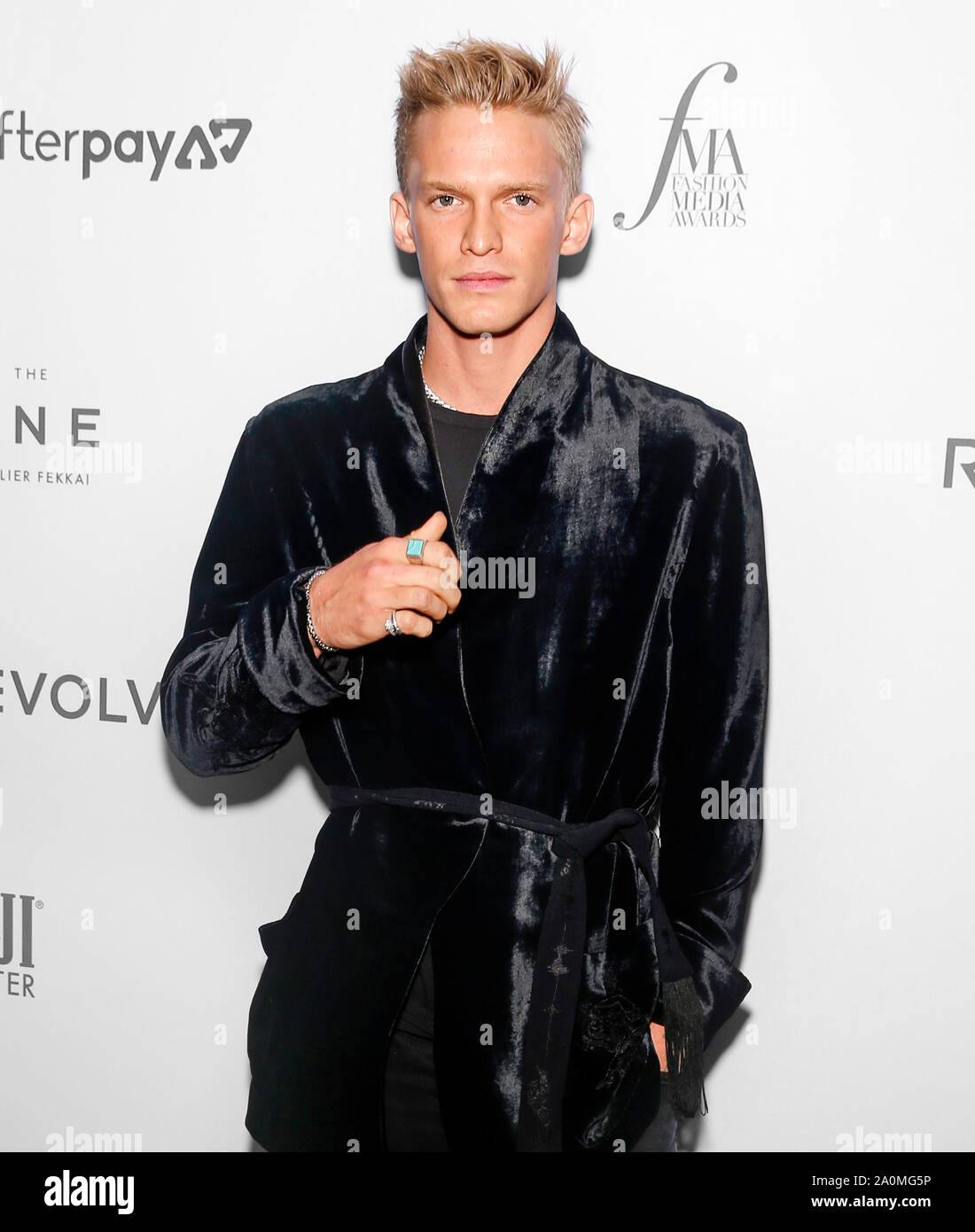 NEW YORK, NY - September 05, 2019: Cody Simpson attends The Daily Front ...