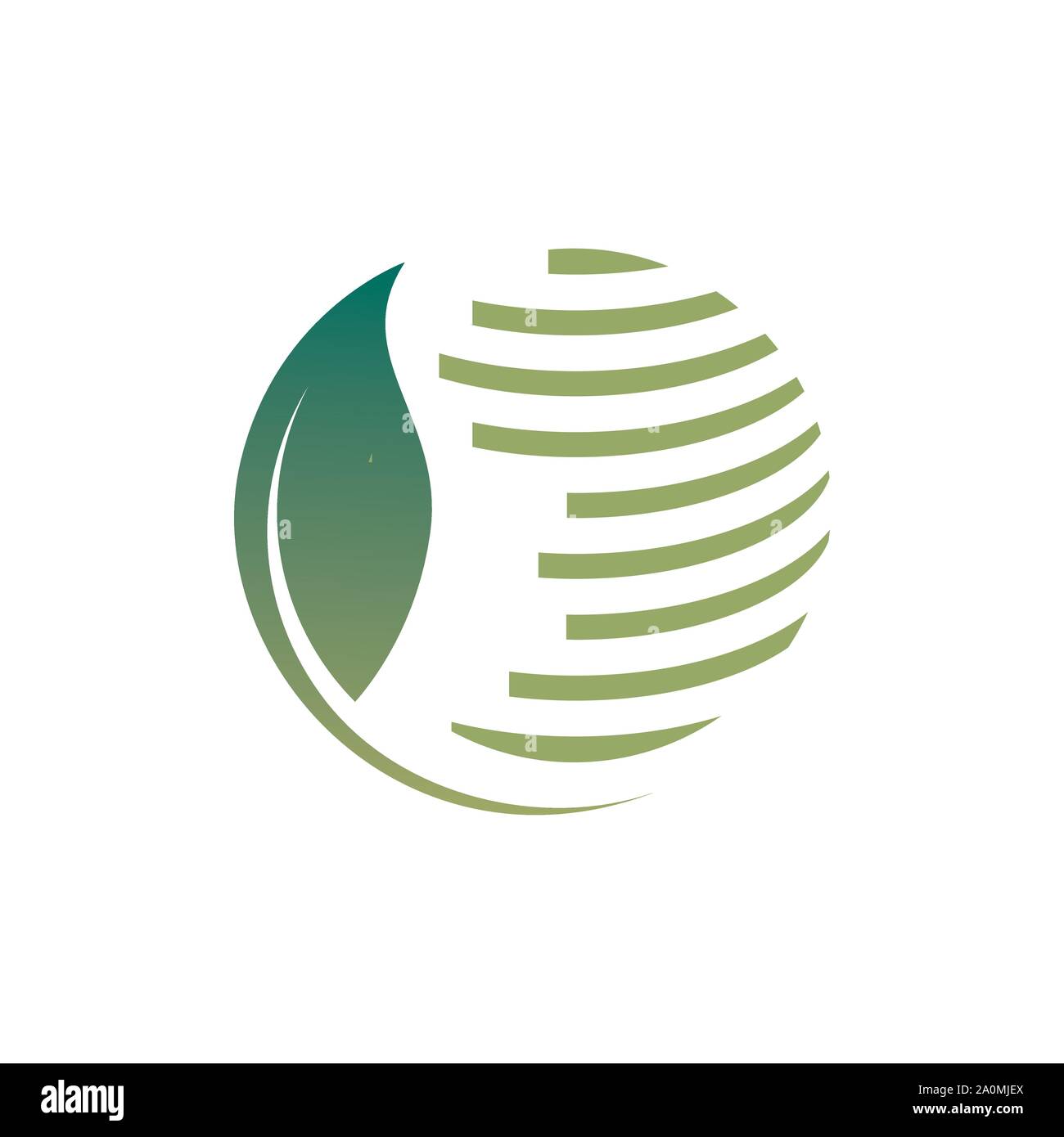 Green Globe Logo Design