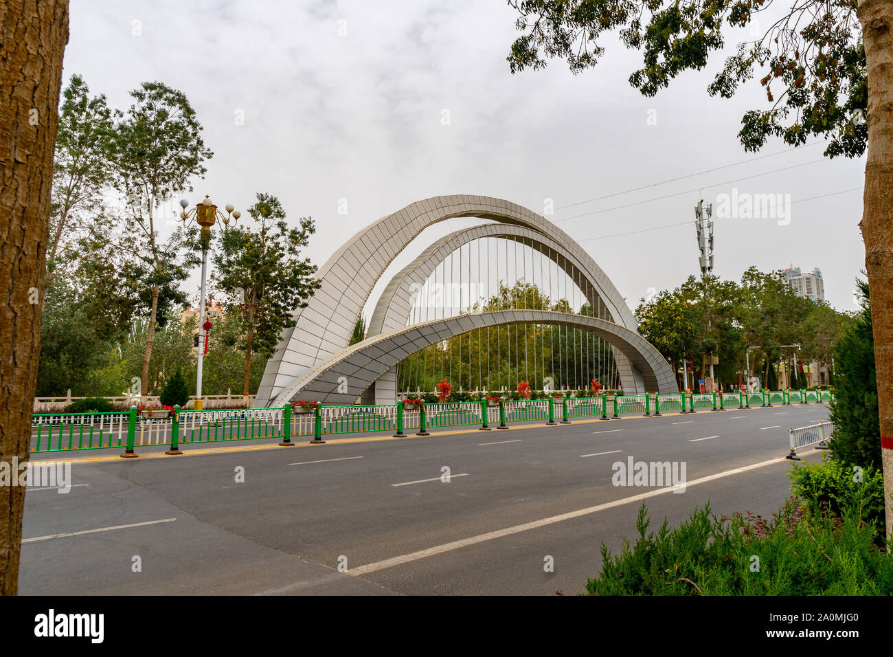 Highway Bridge Side View