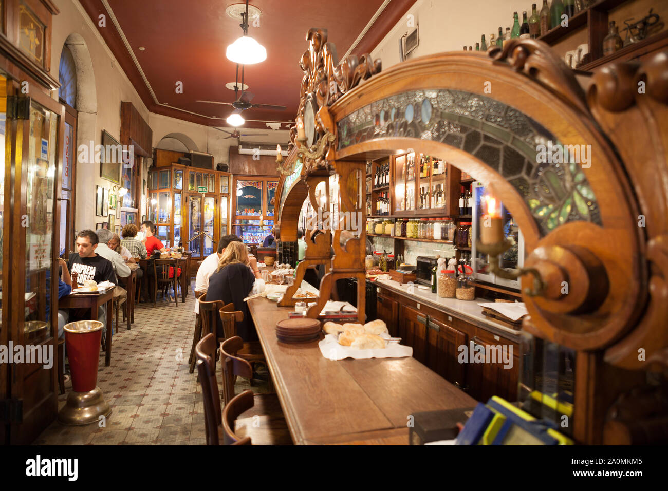 Traditional spanish cafe interior hi-res stock photography and images ...
