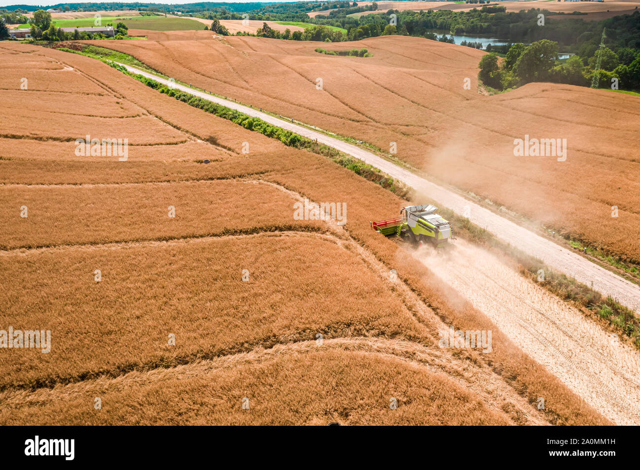 Big harvester hi-res stock photography and images - Alamy