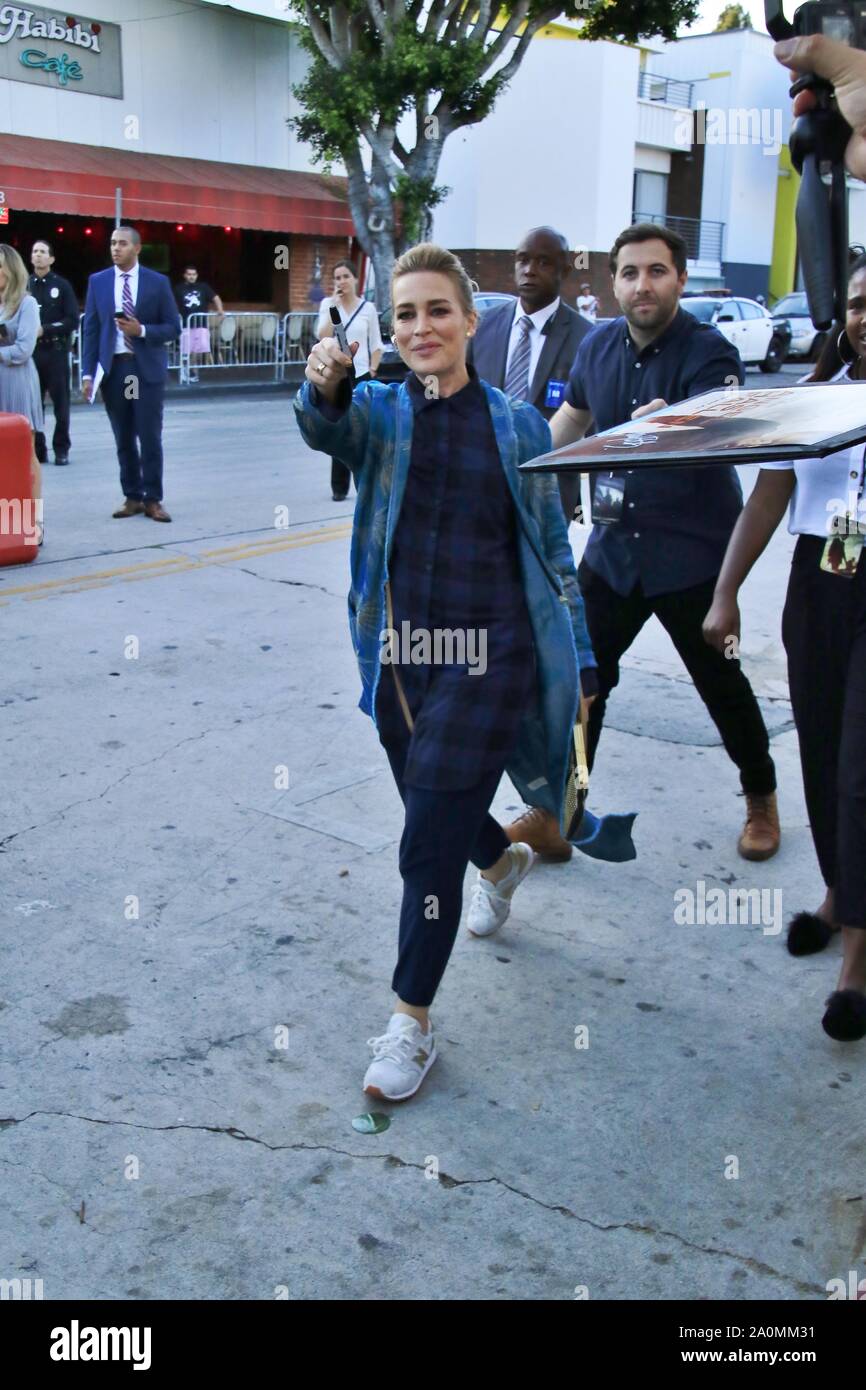 Morgan Freeman and Piper Perabo arrive to the black carpet for the ...