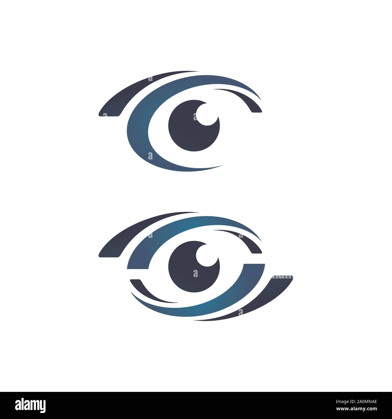 Vision concept eyes Stock Vector Images - Alamy