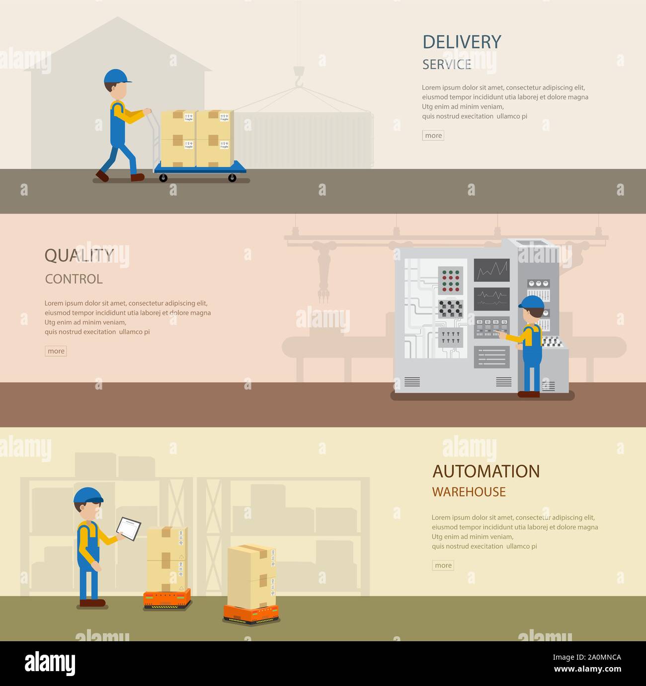 Pile of banners hi-res stock photography and images - Alamy