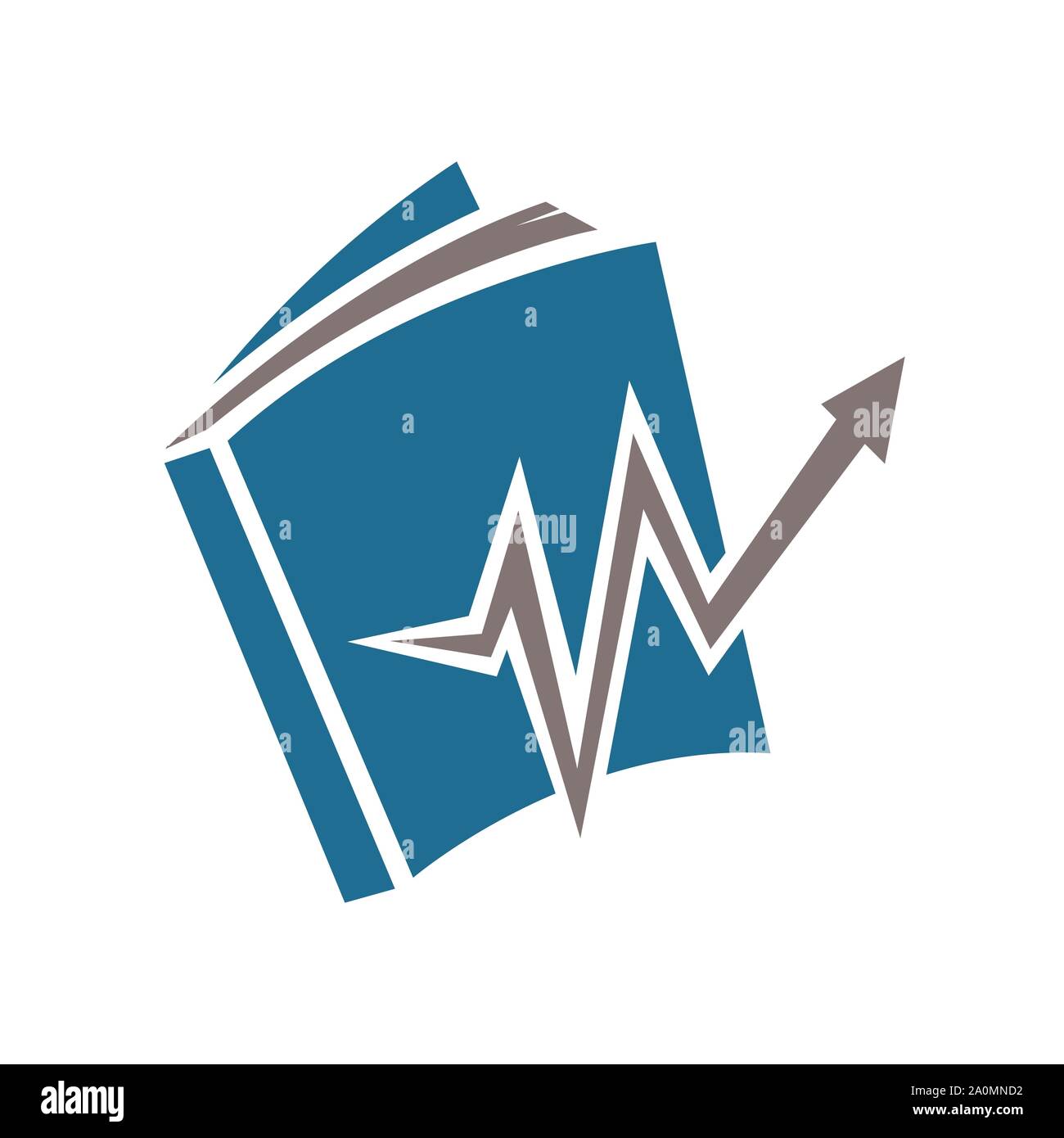 Book logo design hi-res stock photography and images - Alamy