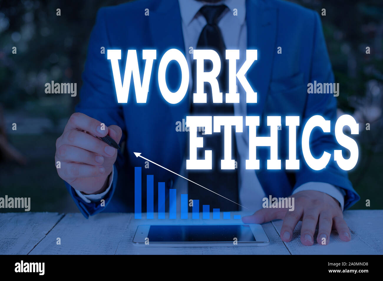 Handwriting text writing Work Ethics. Conceptual photo A set of values ...