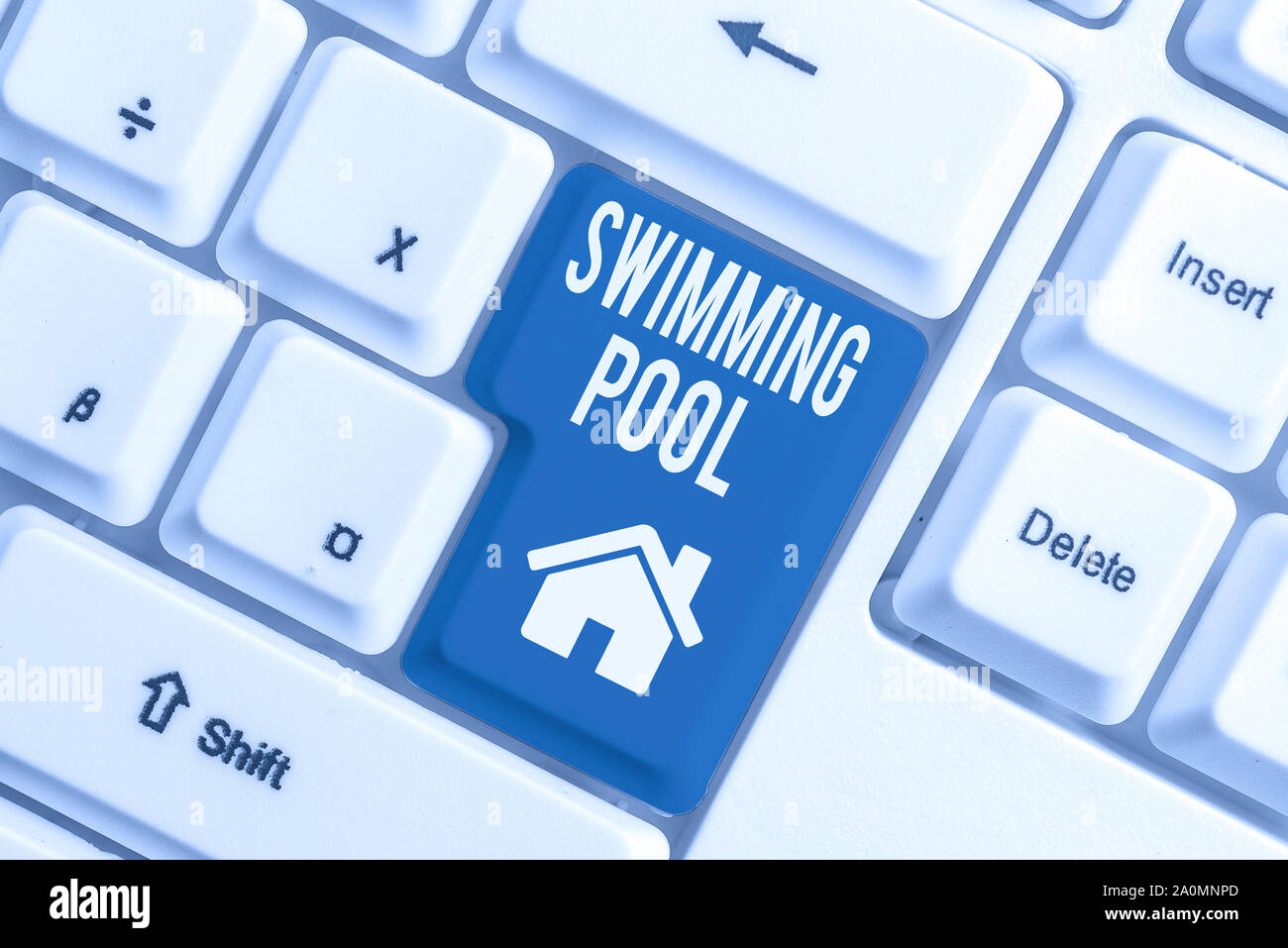 Conceptual hand writing showing Swimming Pool. Concept meaning ...