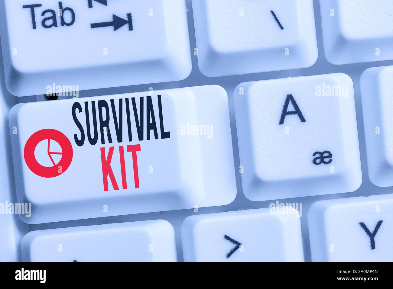 Conceptual hand writing showing Survival Kit. Concept meaning Emergency ...