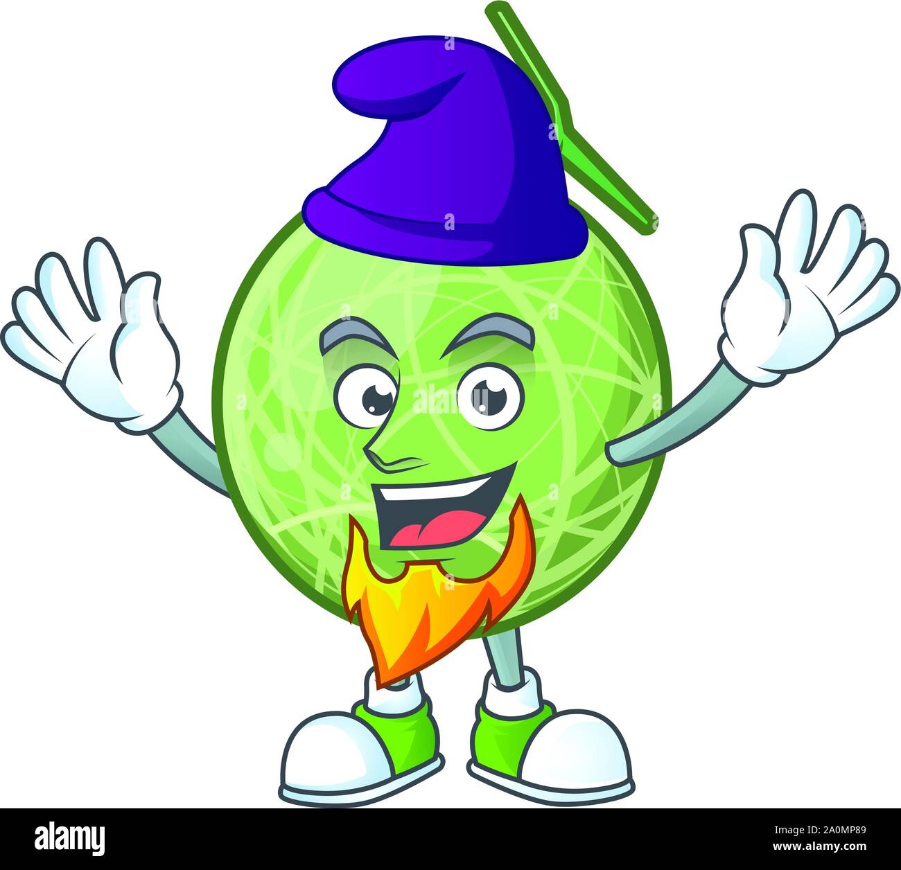 Small melon Stock Vector Images - Alamy