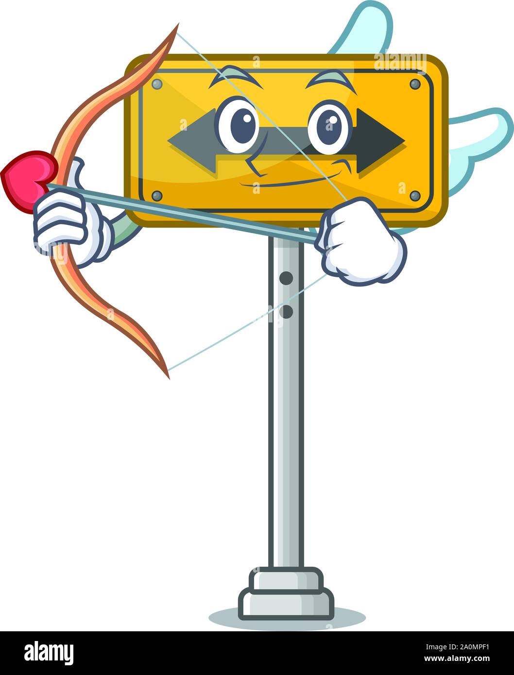 Wing on either side Stock Vector Images - Alamy