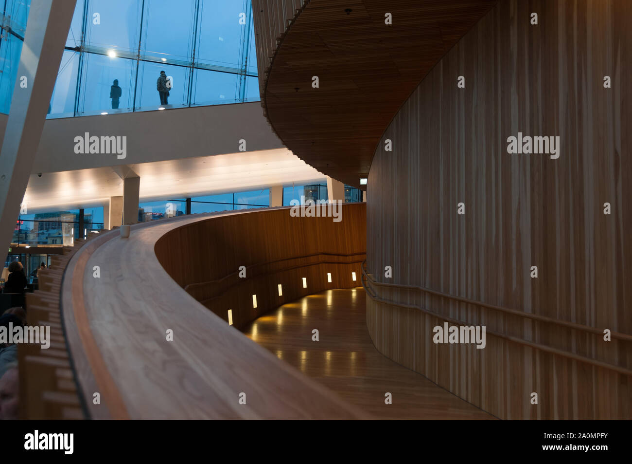 Inside oslo opera house hi-res stock photography and images - Alamy