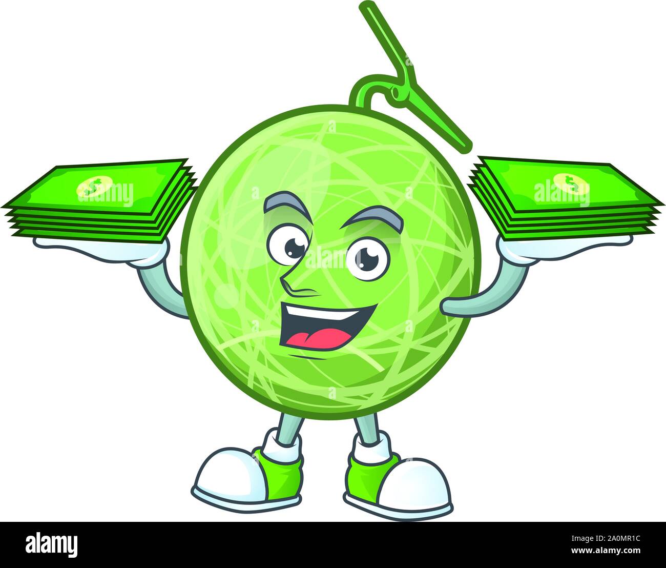 Money bag fruit melon hi-res stock photography and images - Alamy