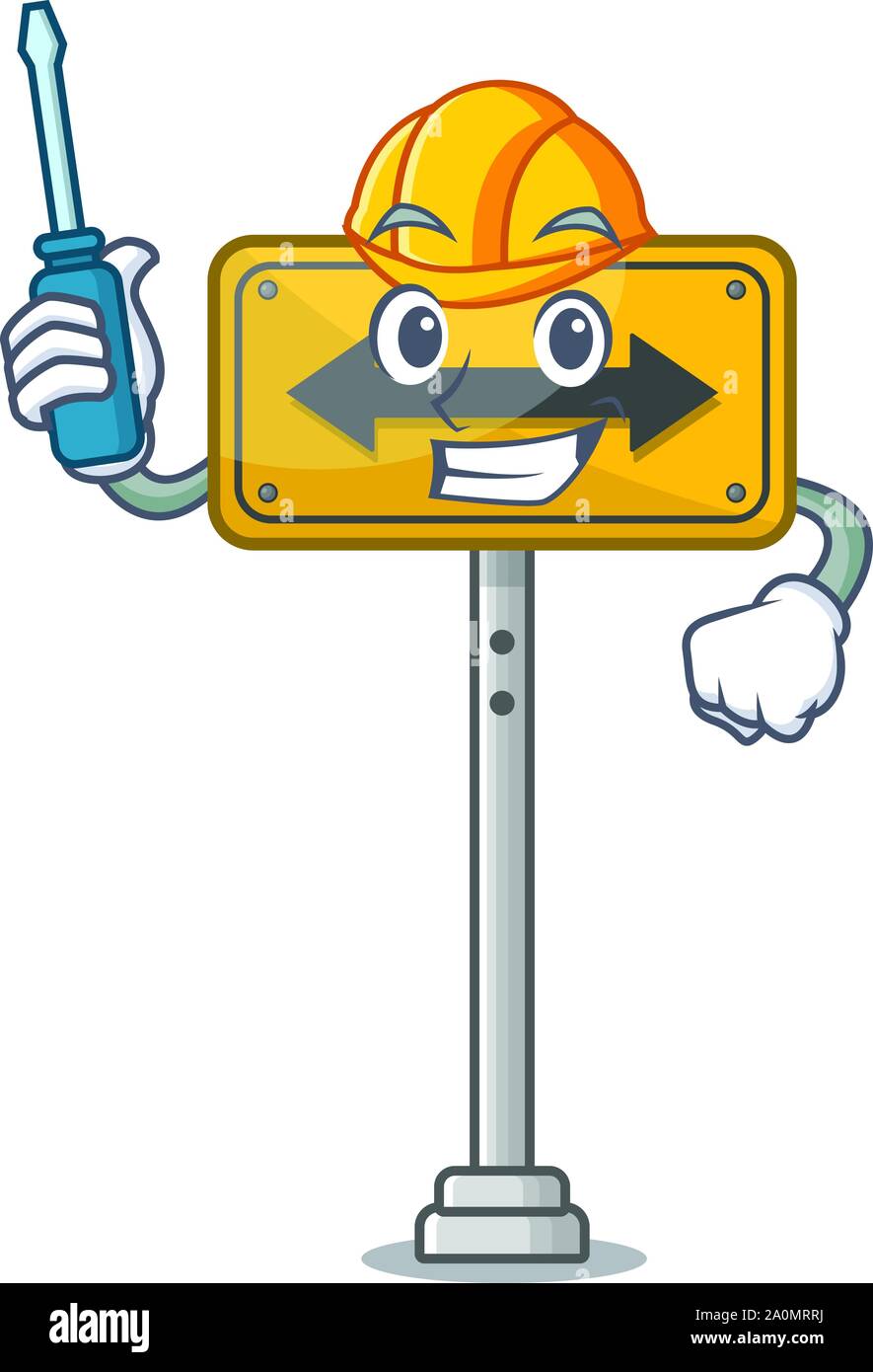 Automotive pass on either side a mascot Stock Vector Image & Art - Alamy