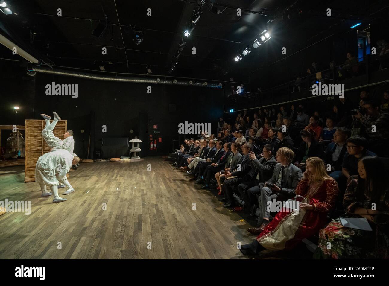 Stockholm, Sweden. 20th Sep, 2019. Performers with China National ...
