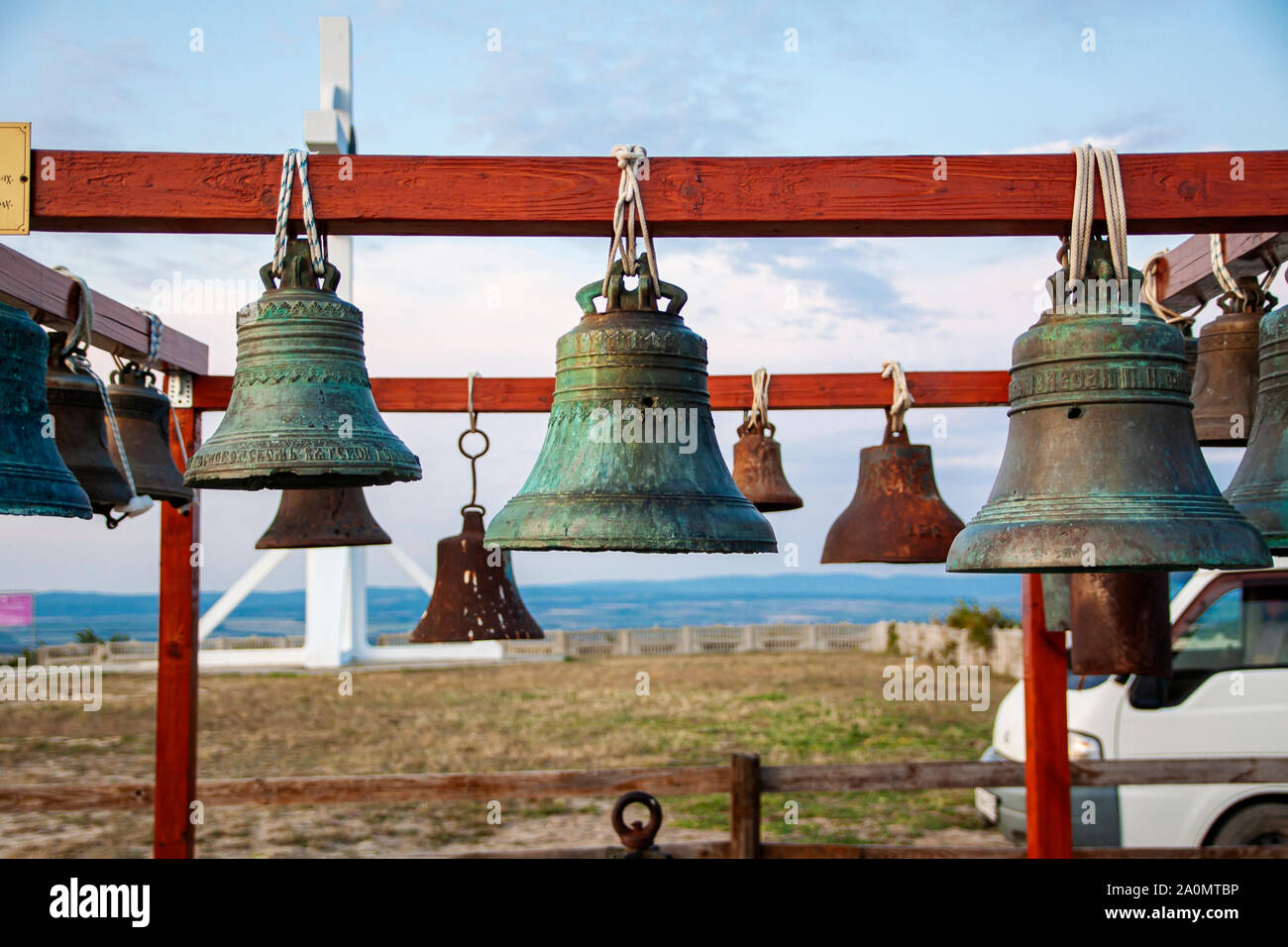 Bell Object Religion Spirituality High Resolution Stock Photography and ...