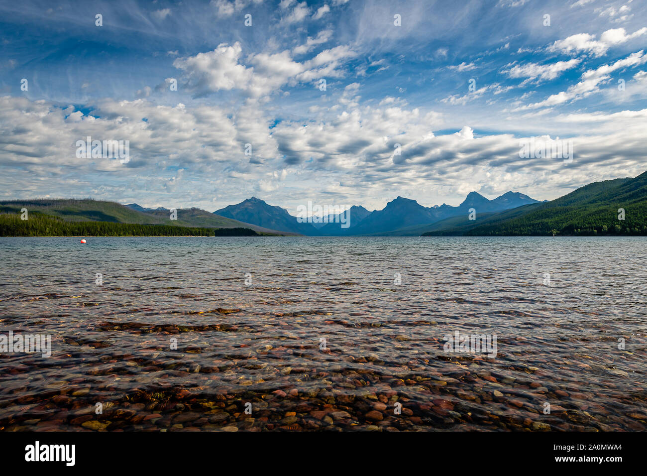 Lake McDonald, Glacier National Park Stock Photo - Alamy