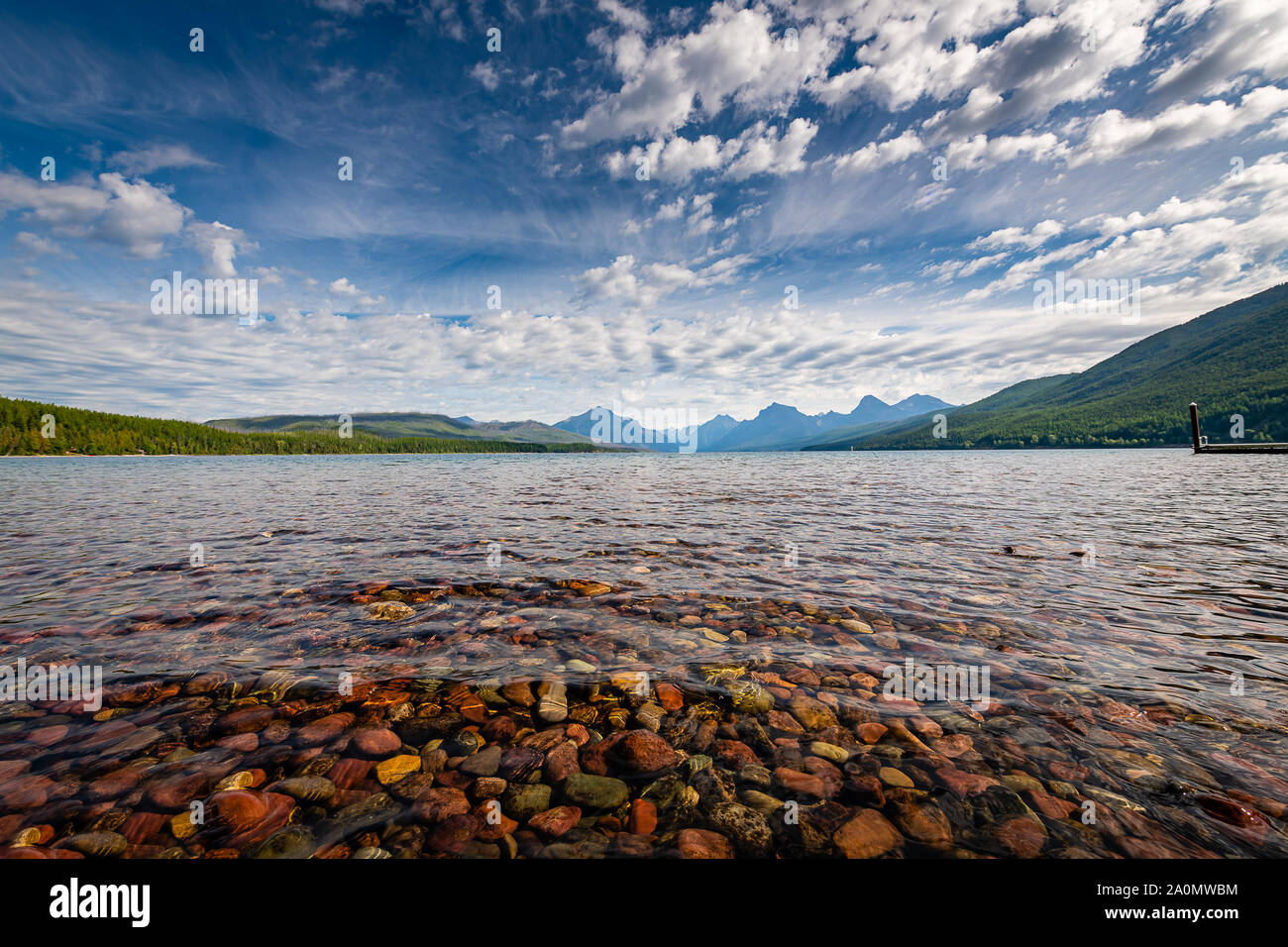 Lake McDonald, Glacier National Park Stock Photo - Alamy
