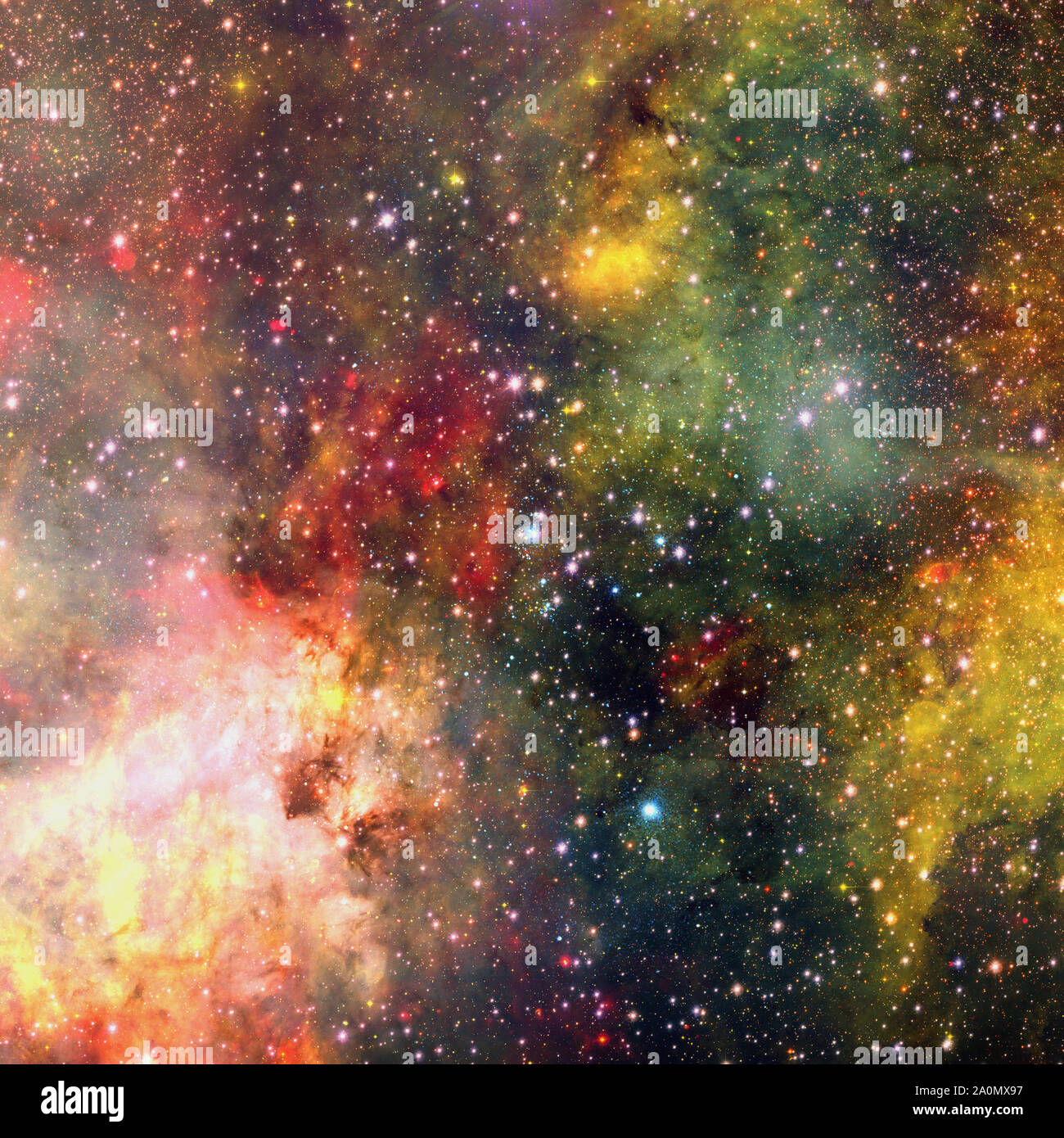 Beauty of endless cosmos. Science fiction wallpaper. Elements of this ...
