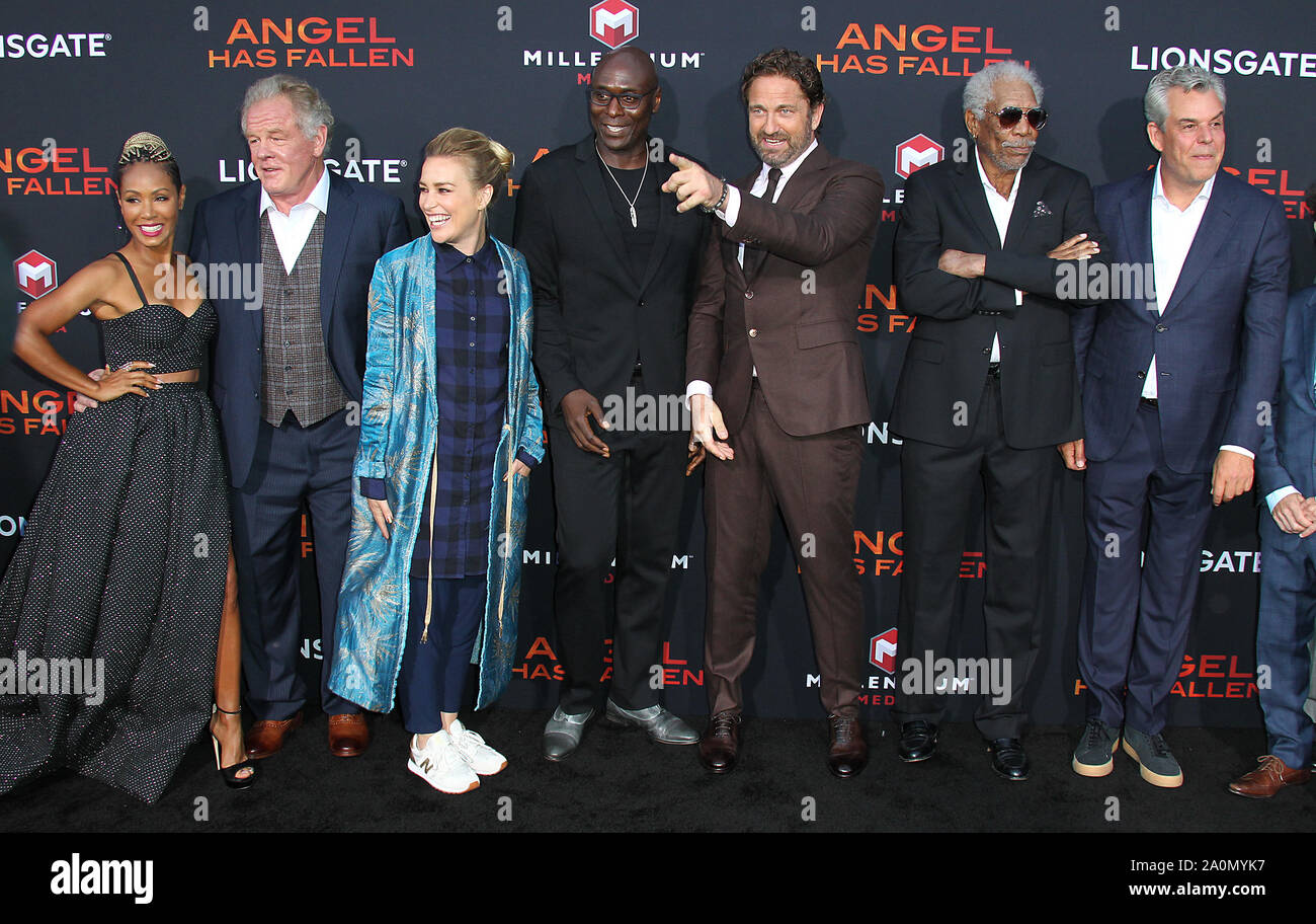 Angel Has Fallen Los Angeles Premiere held at the Regency Village ...