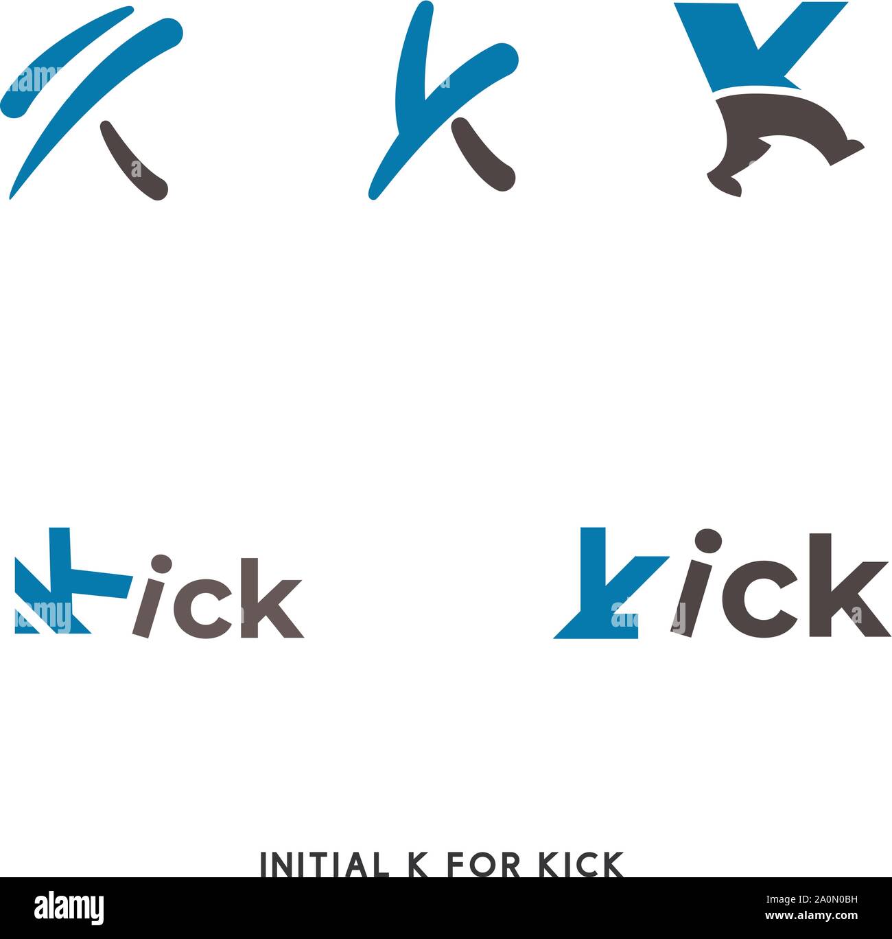 K kick Stock Vector Images - Alamy