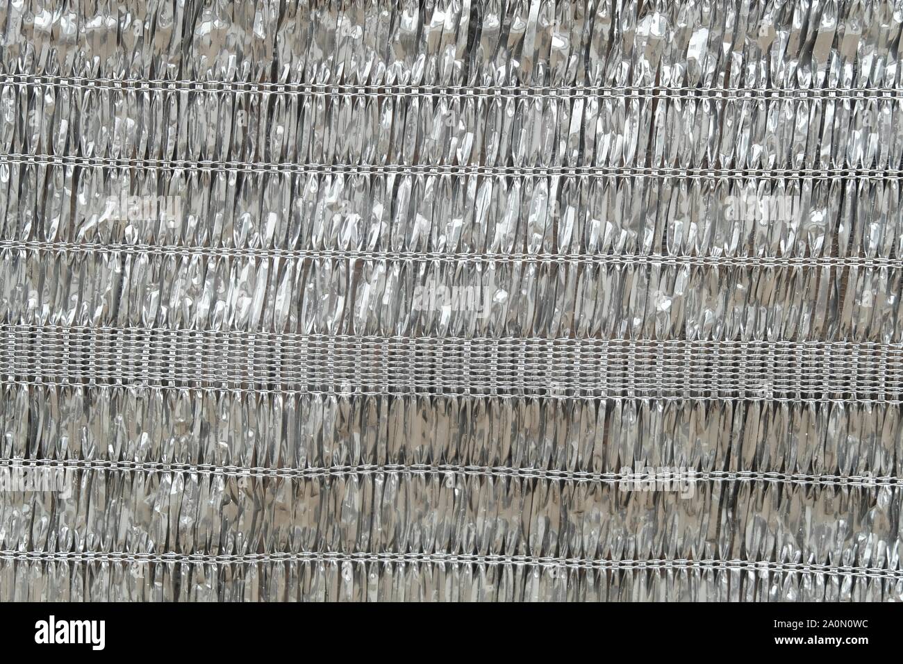 Close Up of Green Shading Net or Shelter Use for Protect Building ...