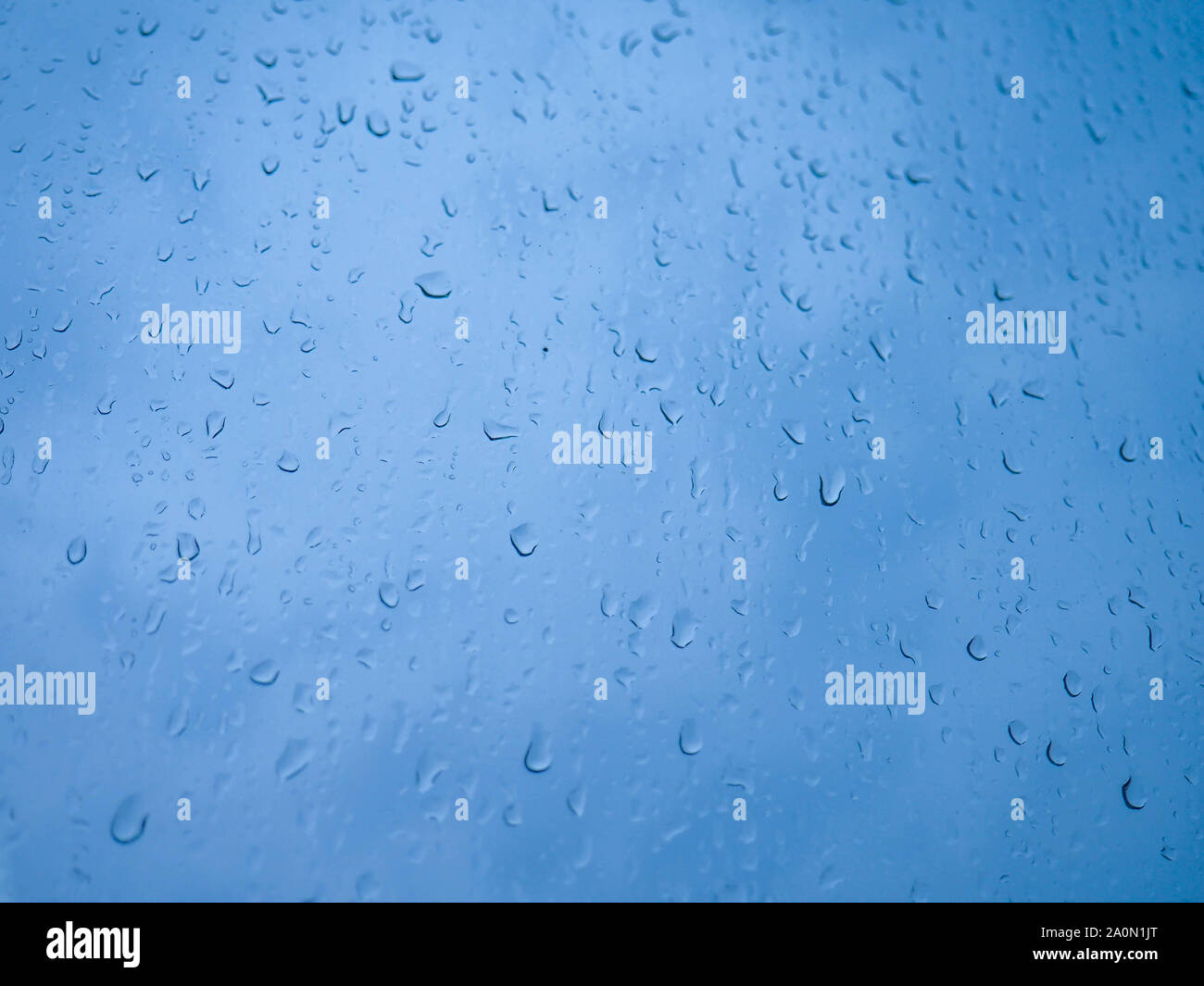 rain drops on the window, natural water drop on glass Stock Photo - Alamy