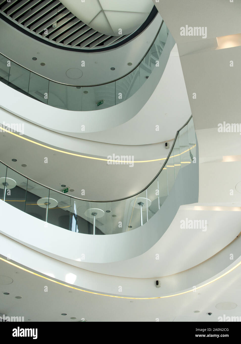 Architecture elements of modern congress centers Stock Photo - Alamy
