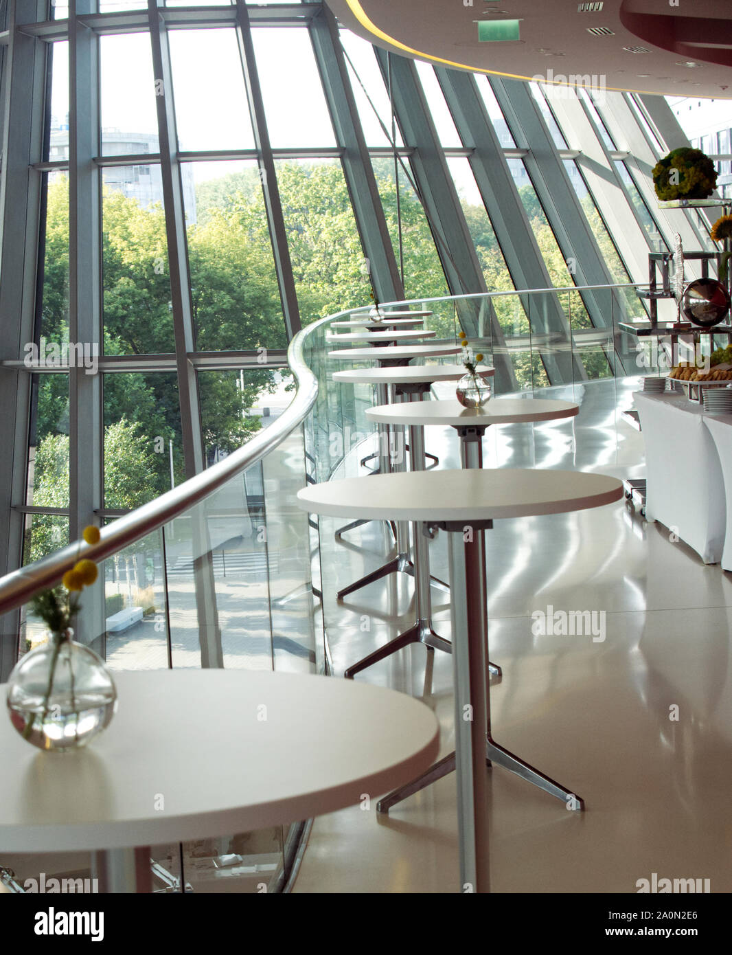Architecture elements of modern congress centers Stock Photo - Alamy