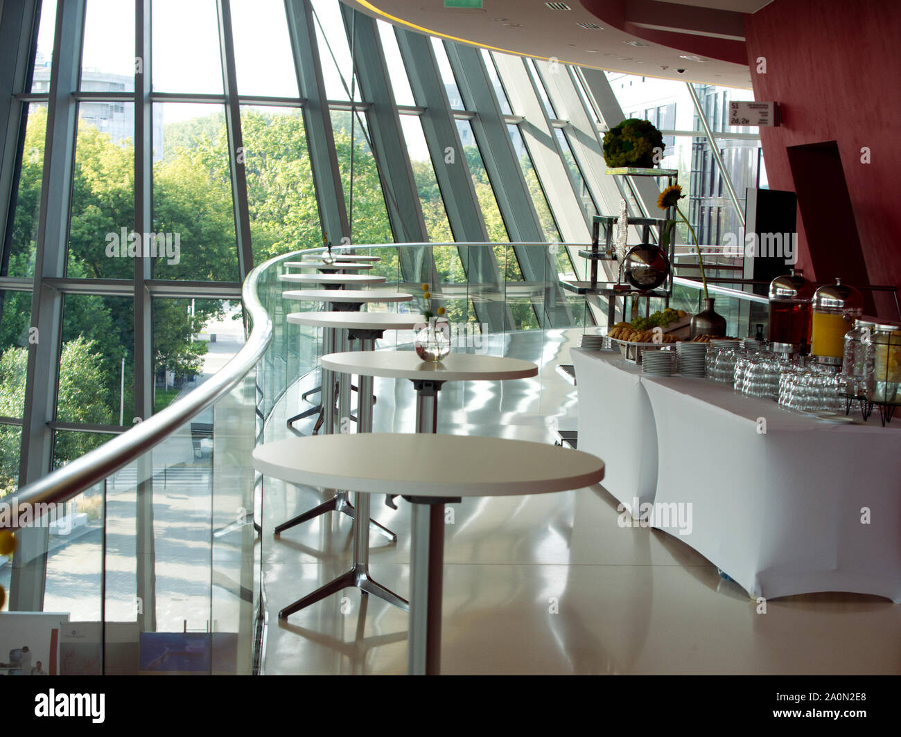 Architecture elements of modern congress centers Stock Photo - Alamy