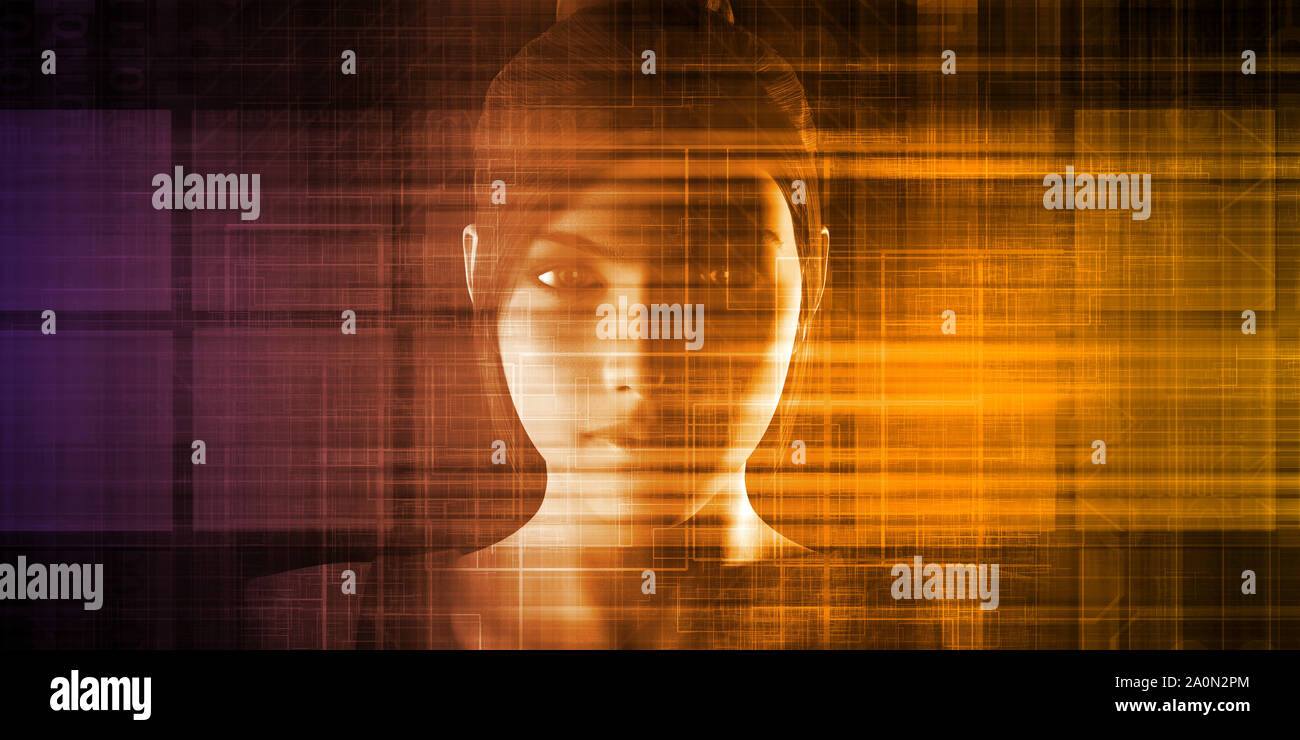 Dynamic Technology and Automated System of the Future Stock Photo - Alamy