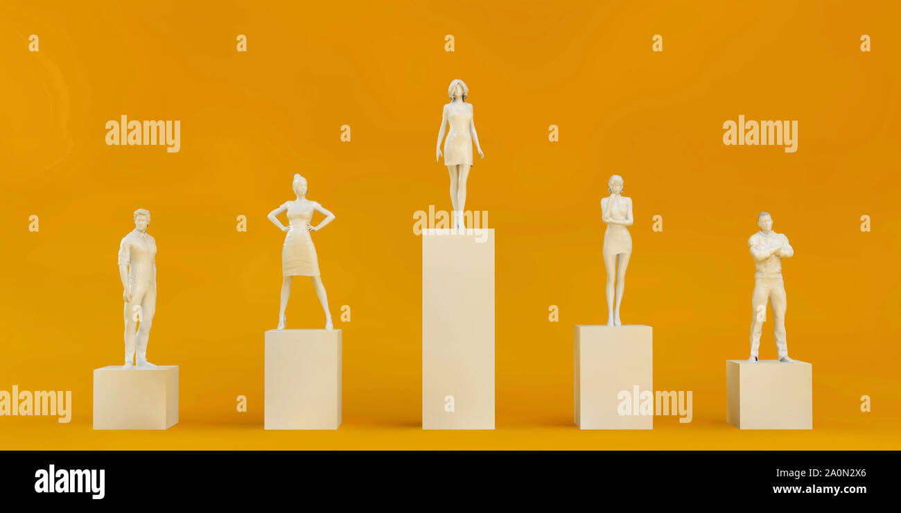 Business People Presentation Template Stock Photo - Alamy