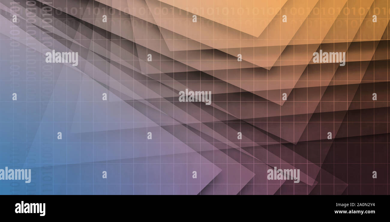 Data Visualization Presentation Abstract as a Concept Stock Photo - Alamy