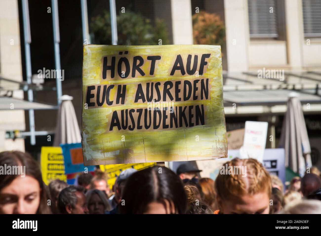 September 20, 2019 - Cologne, Germany. Fridays for Future climate ...